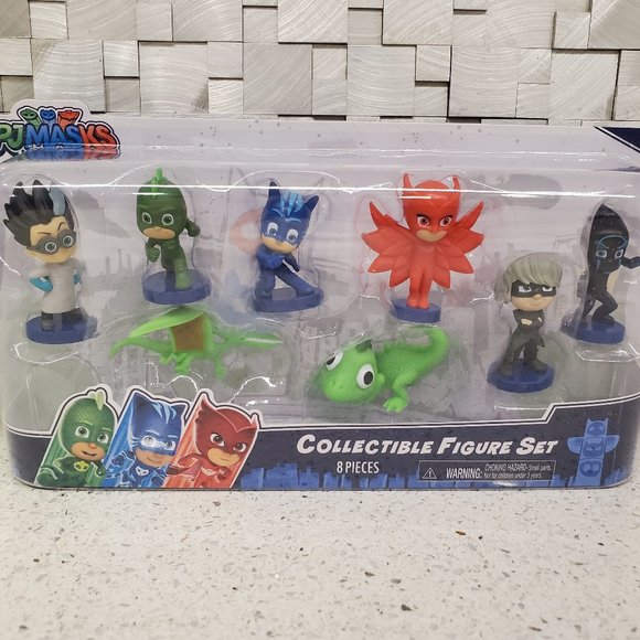 PJMASKS | Toys | Pj Masks Collectible Figure Set 8 Piece Set Catboy ...